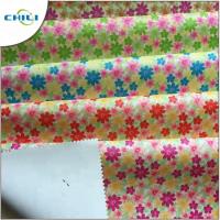 China Polyurethane Bicast Soft Faux Leather Fabric Low Maintenance Realistic for sale