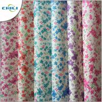 China Withstand Scratches Printed Faux Leather Fabric Durable Long Lasting Time for sale