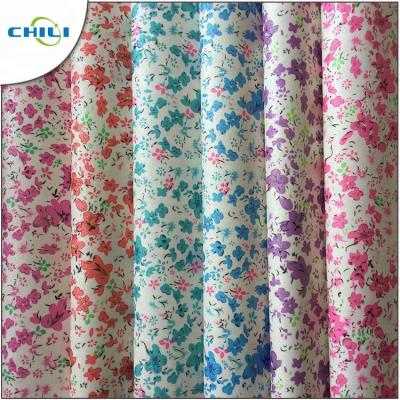 China Withstand Scratches Printed Faux Leather Fabric Durable Long Lasting Time for sale