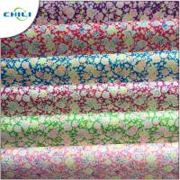 China Embossed Vinyl Leather Fabric , Faux Leather Vinyl Upholstery Fabric Economical for sale