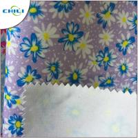 China Waterproof Printed Leather Fabric Wall Coating Cover Red Green Silver Black for sale