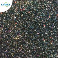 China Grade 3 Glitter Leather Fabric Style Mixed Attractive High Brightness for sale