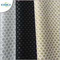 China Bags Furniture Glitter Pvc Vinyl Fabric Easy Cutting Convenient Cleaning for sale