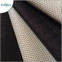 China Bags Furniture Glitter Pvc Vinyl Fabric Easy Cutting Convenient Cleaning for sale