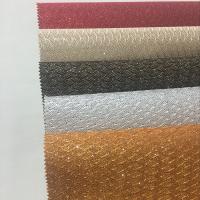 China Shinning Sheer Sparkle Fabric , Glitter Material Fabric Shoe Upper Pattern for sale