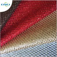 China Shoes Application Glitter Leather Fabric Artificial Custom Printed for sale