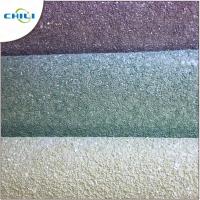China Custom Silver Glitter Wallpaper 0.6mm Thickness 137cm Width Entertainment for sale