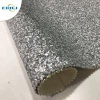 China Non Woven Glitter Wall Fabric , Chunky Glitter Wallpaper Decorative Application for sale