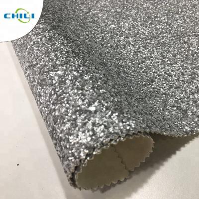 China Non Woven Glitter Wall Fabric , Chunky Glitter Wallpaper Decorative Application for sale