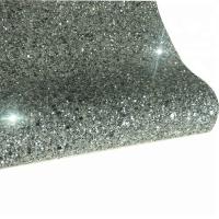 China PU Gold Glitter Wallpaper For Walls 0.9±0.15mm Thickness Non Woven Backing for sale