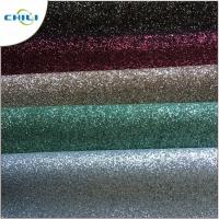 China Home Glitter Sequin Fabric Flocked Type High Color Fastness 4 Grade Dry Fastness for sale
