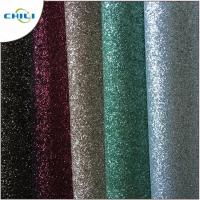 China Home Glitter Sequin Fabric Flocked Type High Color Fastness 4 Grade Dry Fastness for sale