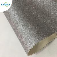 China OEM ODM Glitter Fabric Paint , White Glitter Fabric Colorful Wall Covering for sale