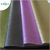 China OEM ODM Glitter Fabric Paint , White Glitter Fabric Colorful Wall Covering for sale