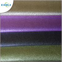 China OEM ODM Glitter Fabric Paint , White Glitter Fabric Colorful Wall Covering for sale