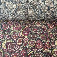 China high quality new colorful  printed Natural cork leather Fabric patterned with candy for sale