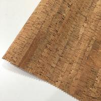 China Home Textile Cork Leather Fabric Anti Scratch Soft Touching Commom Background Cloth for sale