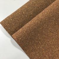 China Various Colors Etsy Cork Fabric , Eco Friendly Leather Modern Design Yellow Color for sale