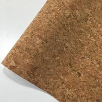China Various Colors Etsy Cork Fabric , Eco Friendly Leather Modern Design Yellow Color for sale
