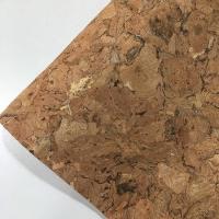 China 0.4-1.2MM Thickness Cork Leather Fabric Natrual Sound Insulating Dirt Repellent for sale