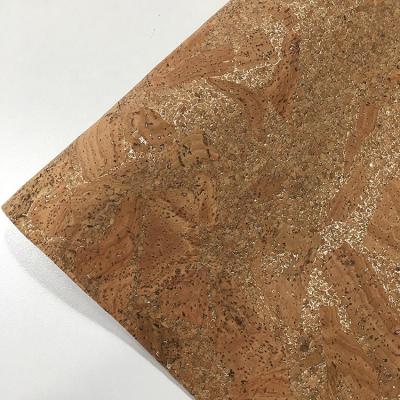 China Elastic Cork Leather Fabric Eco Frienldy Waterproof High Heat Resistance for sale