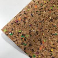 China Elastic Cork Leather Fabric Eco Frienldy Waterproof High Heat Resistance for sale