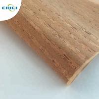 China Wooden Pu Pvc Leather Fabric , Etsy Cork Fabric Abrasion Resistant Easy Cleaning for sale