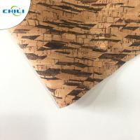 China 0.4±0.05mm Thick Thin Cork Roll , Wine Cork Fabric For Shoes Bags Wallpaper for sale