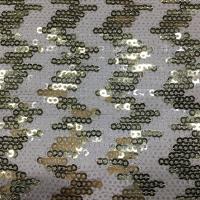 China Embroidery Pink Sequin Tablecloth Professional Elegant Hometextile Stripe for sale