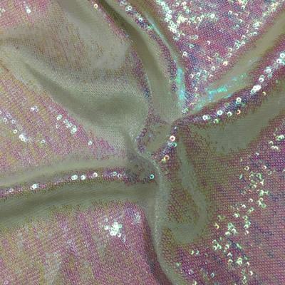 China Comfortable Glitter Sequin Fabric Textured Upholstery PVC Vegan Thin Quilted for sale