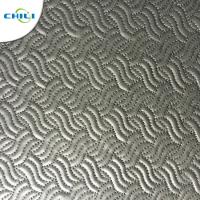 China 2019 Fashional Eco Friendly Faux Decorative Colorful  Synthetic embroidered shoe leather for sale