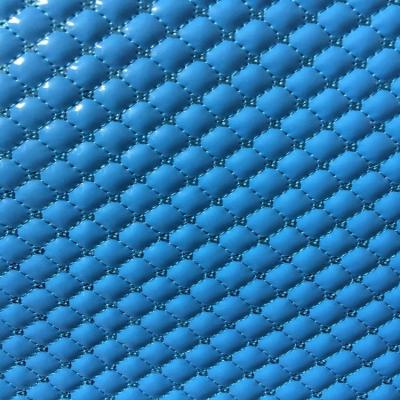 China Hot Selling Nonwoven Synthetic Embroidered shoe Leather for sale