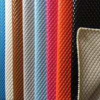 China Hot Selling Nonwoven Synthetic Embroidered shoe Leather for sale
