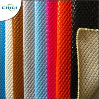 China Hot Selling Nonwoven Synthetic Embroidered shoe Leather for sale