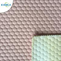 China factory suppliers pu embroidered shoe leather for sale