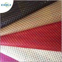 China 2019 Fashionable New Design Embossed Rexine Shoe Leather for sale