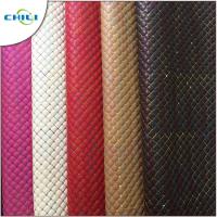 China 2019 Fashionable New Design Embossed Rexine Shoe Leather for sale