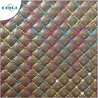 China 2019 Fashionable New Design Embossed Rexine Shoe Leather for sale