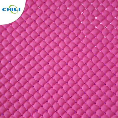 China Furniture Quilted Leather Fabric Large Size Square Rectangular For Strong Soils for sale