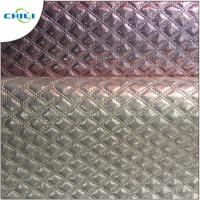 China Eco Friendly  Diamond Stitch Leather UV Resistant Antibacterial Water Proof for sale