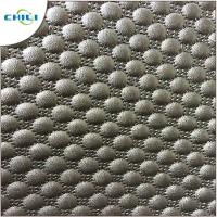 China Decorative Quilted Leather Fabric Foam Backing For Auto Headliner Headboard for sale