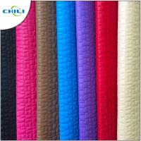 China Clothes Quilted Pleather Fabric Sheets Lightweight Commercial Stitched for sale