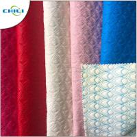 China Washable Quilted Leather Fabric , Quilted Leather Upholstery Diamond Tuck for sale