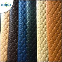 China Eco Friendly Faux Leather Upholstery Fabric Raw Material Knitted Professional for sale