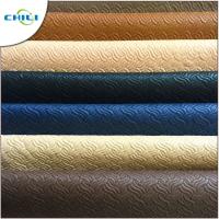 China Strong Teal Faux Leather Material Rolls Padded Comfortable Touching Feeling for sale