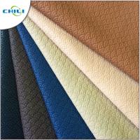 China Waterproof PVC Leather Fabric , PVC Synthetic Leather Chili Brand Reliable for sale
