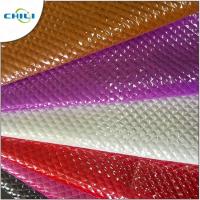 China Shoes Garment Quilted Leather Fabric , Cotton Quilting Fabric Smooth Surface for sale