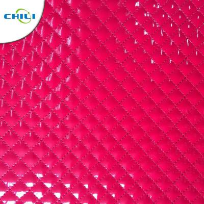 China OEM Synthetic Leather Fabric Waterbase Vegan Smooth Tough Flexibility Foiled for sale