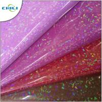 China Poly Composition PU Leather Fabric Sewing Material High Tear Strength No Fade for sale
