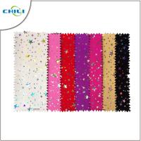 China Women Clothes PU Leather Fabric Garments Raw Material Easy Cutting for sale